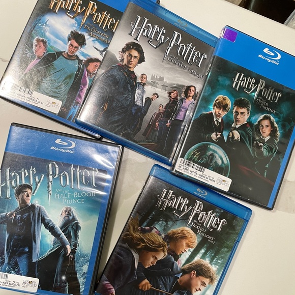 Media | Harry Potter Blue Ray Disc Movies 37 | Poshmark